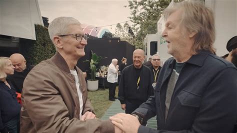 Paul Mccartney Video Goes Behind The Scenes At Apple Park Show Cult