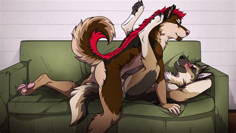 Rule 34 Akita Anal Anal Sex Annairu Anthro Balls Blush Bodily Fluids