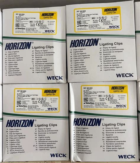 Horizon Small Ligation Clips Yellow 001204 At ₹ 11000 Box Surgical Clip In Udaipur Id