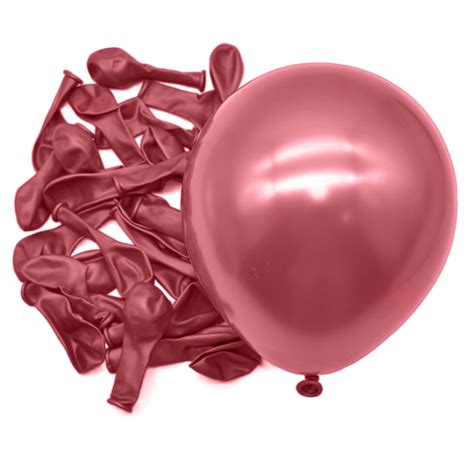 Anvazise 5 Inches Metallic Balloon Shiny Multi Colors Thicker Leakproof