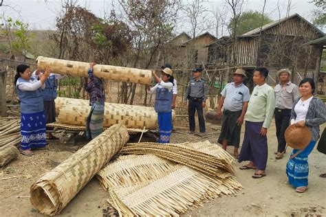 မင်းလှမြို့နယ် ရေခါးကျေးရွာတွင် လေပြင်းဘေးအန္တရာယ်ကြိုတင်ကာကွယ်ရေးနေအိမ