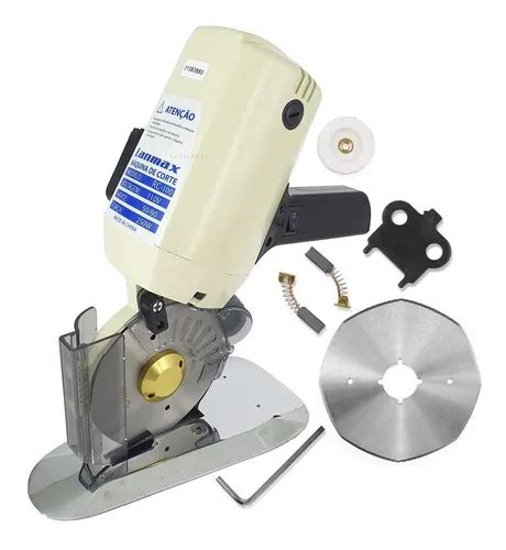 Máquina Corte Lanmax Cortar Tecidos Octogonal 4 Pol 250w Parcelamento Sem Juros
