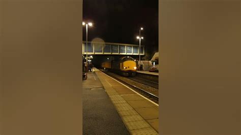 Class 37 Thrash Train Class37 Railway Thrash Youtube