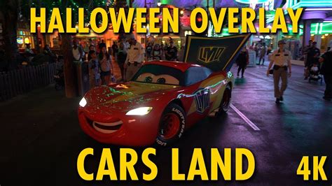 Halloween In Cars Land At Disney California Adventure Disneyland