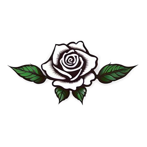 Download Small Rose Tattoo Idea Png Jet34