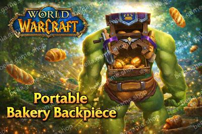 World Of Warcraft Midnight Piping Hot Portable Bakery Backpiece