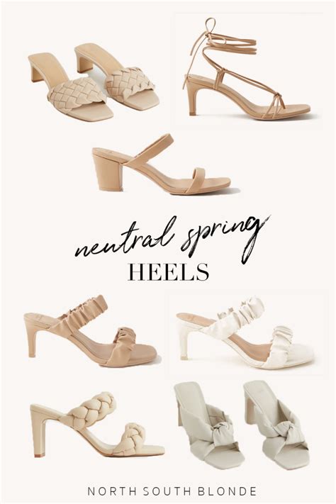 Neutral Spring Heels New Shoes To Shop For