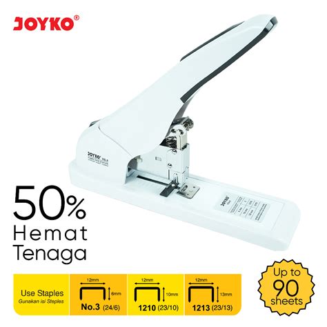Heavy Duty Stapler Stepler Heavy Duty Joyko Hs 6 Power Save Shopee Singapore