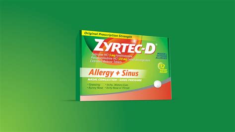 What Is Zyrtec D® And What Is It Used For Zyrtec®