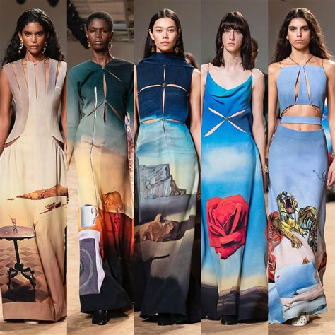 Dali Inspired Dresses From Rabanne Dress Dramatic Fashion Clothes