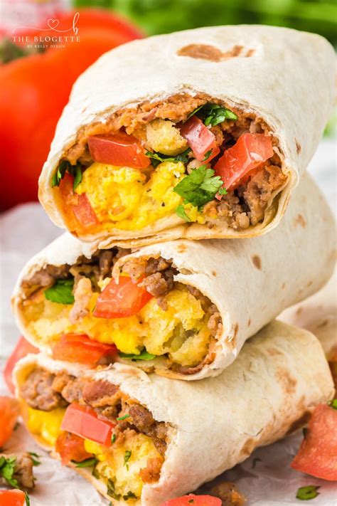 Breakfast Burritos Meal Prep Freezer Recipe