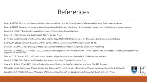 Lets Look At Deleuze And Guattaris Assemblage Concept Pptx