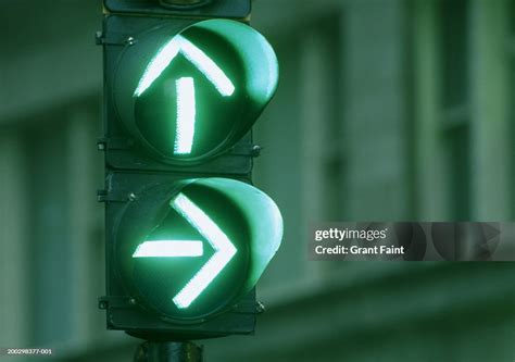 Green Arrow Traffic Sign Green Arrow Traffic Image And Photo Free