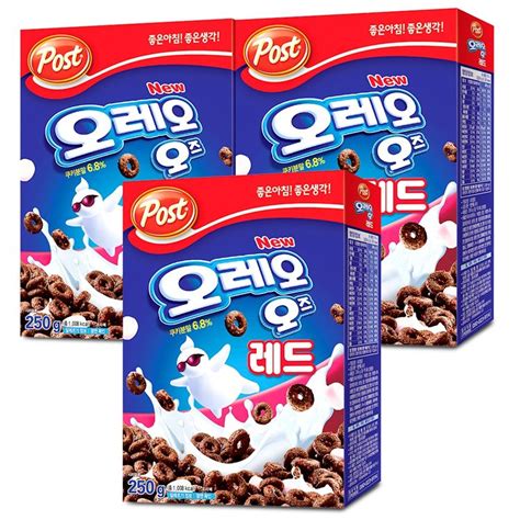 포스트 오레오 오즈 레드 250gx3개 홈플러스 택배배송
