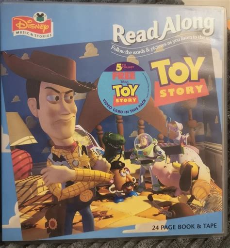 Toy Story Disney Read Along 24 Page Book And Cassette Tape £10 55