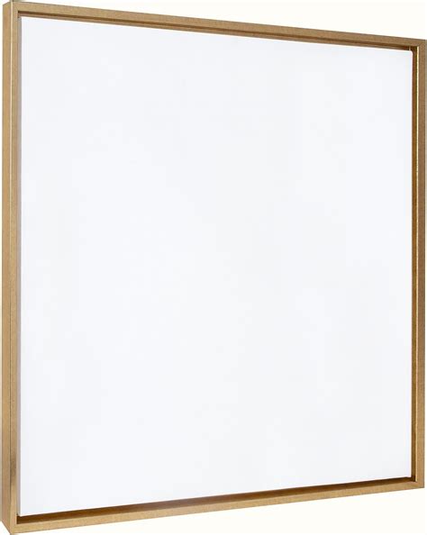 Kate And Laurel Sylvie Blank Framed Canvas Wall Art 30x30