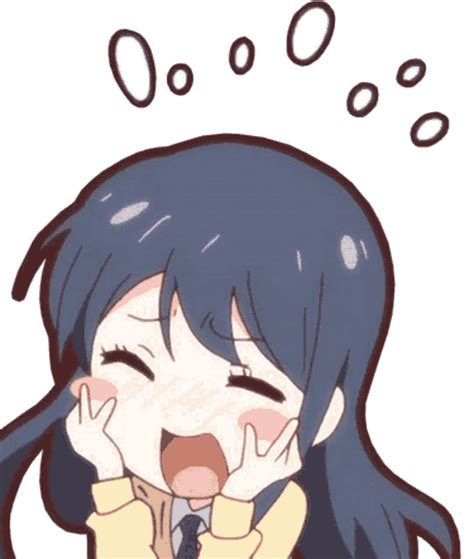 Blushing Aghaidh Anime