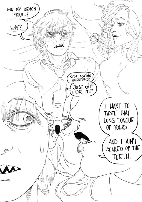 Rule 34 Black And White Black Lip Black Nails Blush Breasts Rest