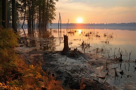 Premium Photo Disrupted Ecosystems And Ecological Imbalances Caused