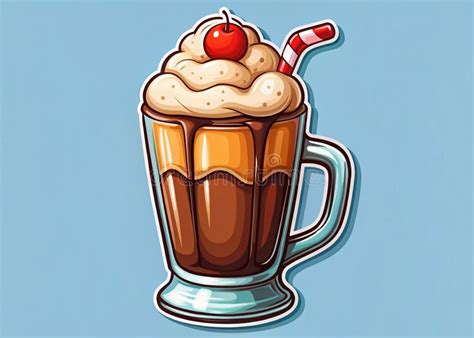 Root Beer Float Stock Illustrations 455 Root Beer Float Stock