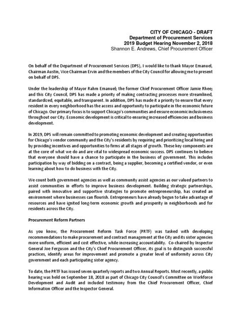 035 Procurement 2019 Statement Pdf Procurement Employment