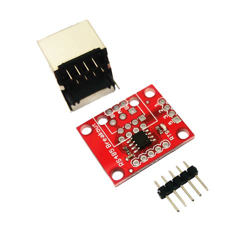 rs485 to ttl rs485 module max485 communication module with rj45 connec