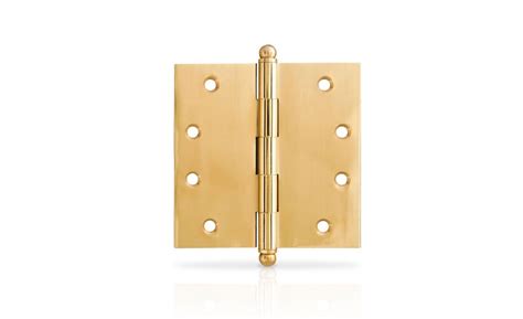 Solid Polished Brass Tipped Hinge Architectural Supplies