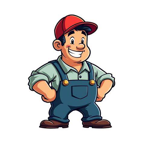 Download Man Worker Cartoon Royalty Free Stock Illustration Image