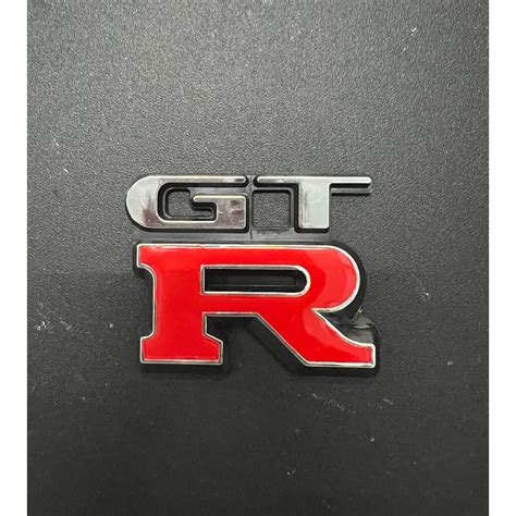 Nissan Gtr Logo Emblem Front Grille Logo Shopee Malaysia