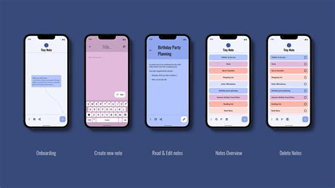 Tiny Note Simple Note Taking App Concept Ui Design On Behance