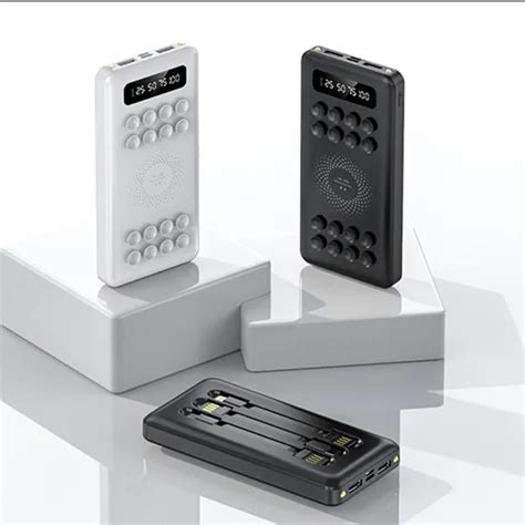 10000mah External Battery Portable Charger Wireless Power Bank For Cell