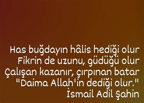 Daima Allahın Dediği Olur İsmail Adil Şahin