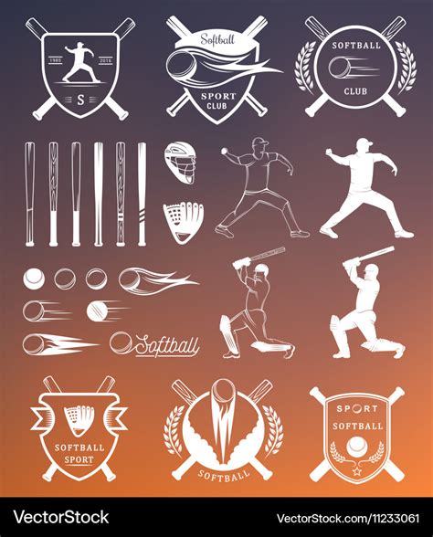 Slowpitch Softball Logos