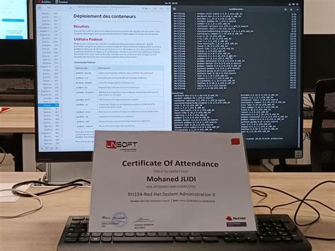 Mohaned Jlidi On Linkedin Redhattraining Redhat Podman Training
