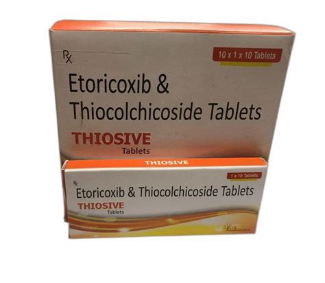 Etoricoxib Thiocolchicoside Tablets 70 Mg At Rs 2210box In Jalandhar