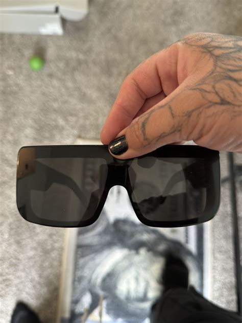 Rick Owens Rick Owens Shield Tinted Glasses Grailed
