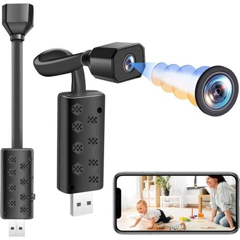 Caméra Cachée Wifi Usb Mini Caméra Espion Wifi Hd 1080p Caméra Cachée