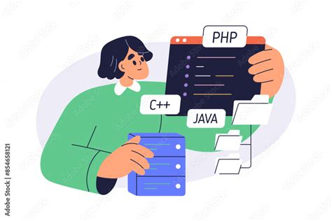 Coding Programming Back End Development Concept Software Engineer