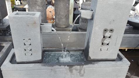 Modern Rectangular Pots Water Feature Serenity Water Gardens