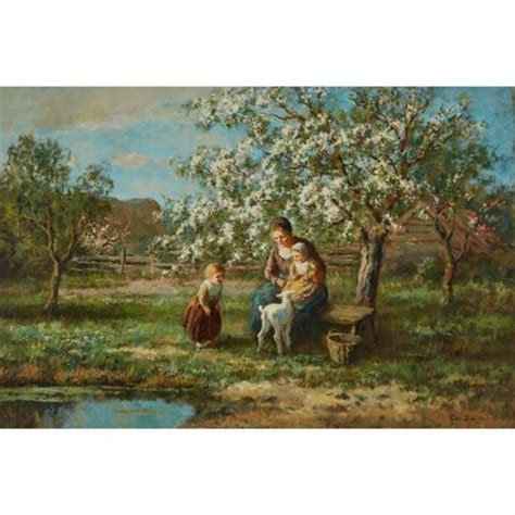 Cornelis Bouter Blossom Time In Holland Mutualart