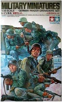 Hobbymex 35061 German Panzer Grenadiers Set 135 Tamiya