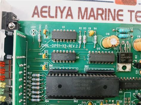 Drager Chnl Dip61 X2 Rev 2 Printed Circuit Board Aeliya Marine