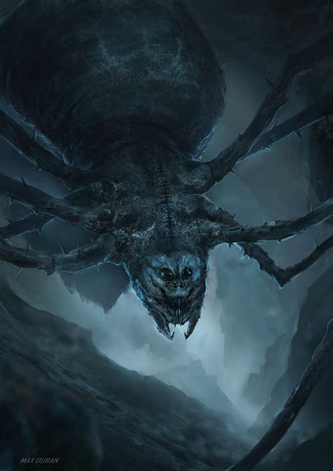 Artstation Ungoliant Dark Spider From J R R Tolkien