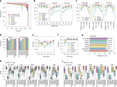 Benchmarking Etching And Other Sv Callers Over A Cancer Cell Line