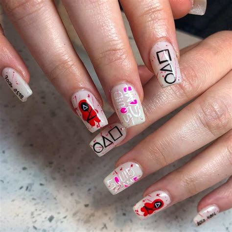 Squid Game Fans You Need To Check Out These 21 Nail Art Designs Scratch
