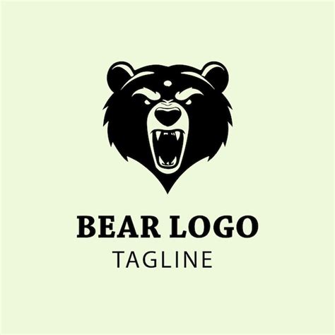 Premium Vector Vector Bear Logo Design