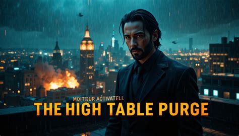 The High Table Purge Ruthless Assassin War Inspired By John Wick