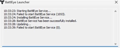 How Do I Fix This Ive Tried To Uninstall Reinstall Battleye But It Doesnt Do Much And Have