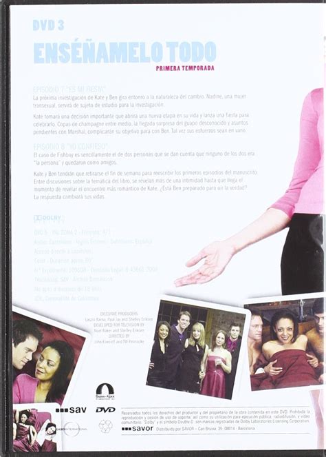 Enseñamelo Todo 3dvds Show Me Yours 1ª Temporada