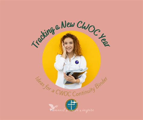 Tracking A New Cwoc Year Ideas For A Cwoc Continuity Binder Mccw